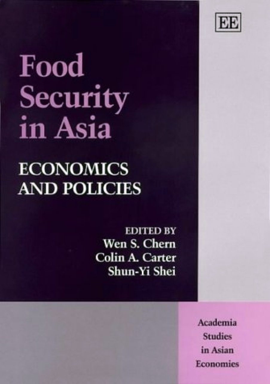 Food Security in Asia: Economics and Policies | NHBS Academic ...