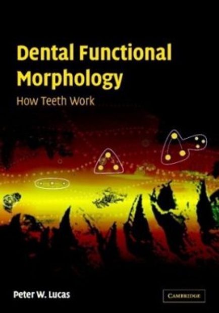 Dental Functional Morphology: How Teeth Work | NHBS Academic ...