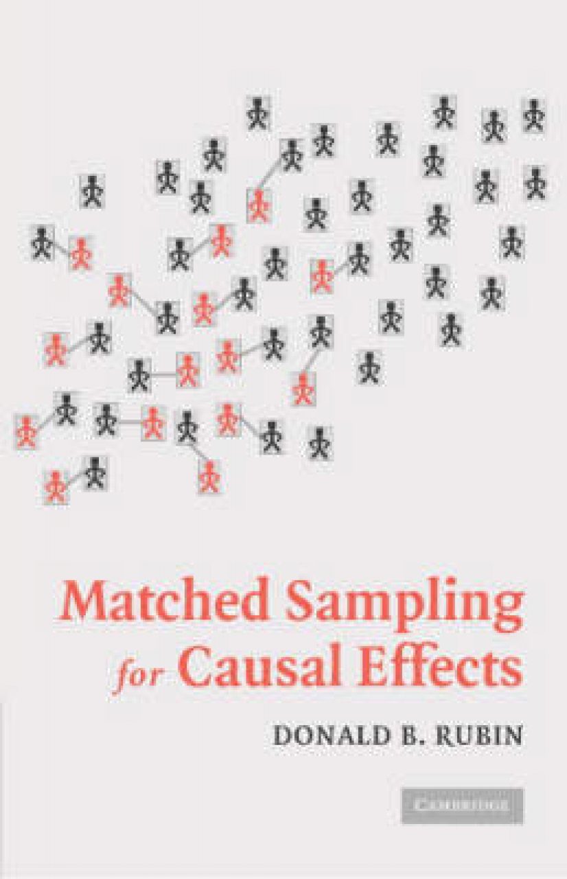 Matched Sampling for Causal Effects | NHBS Academic & Professional Books