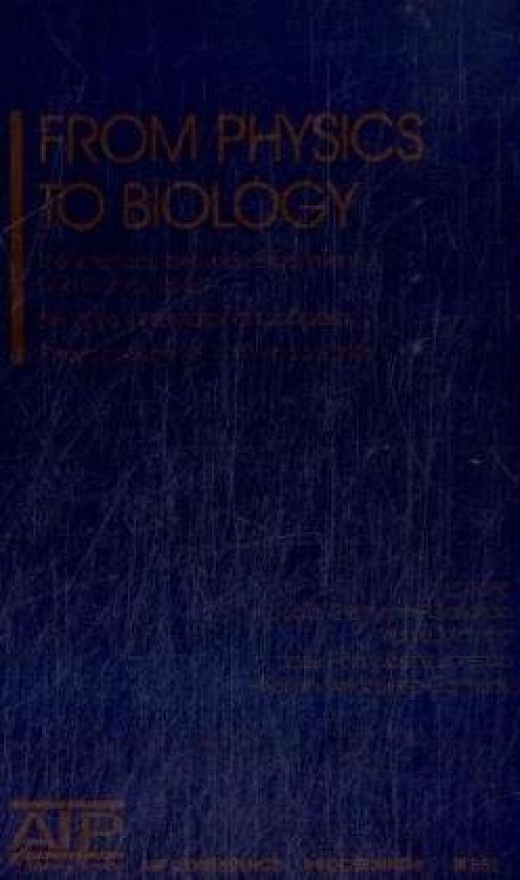 From Physics to Biology | NHBS Academic & Professional Books