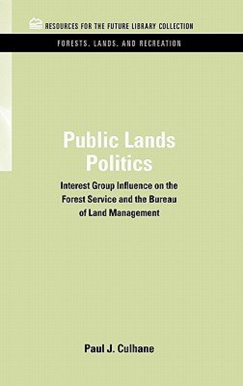 Public Lands Politics | NHBS Academic & Professional Books