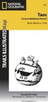 New Mexico: Map for Taos Carson National Forest: New Mexico, USA | NHBS ...