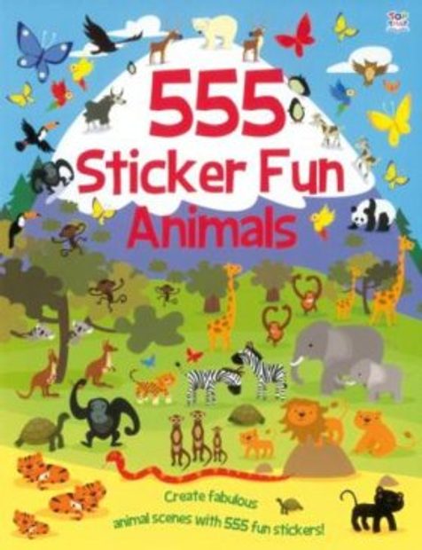 555 Sticker Fun: Animals | NHBS Academic & Professional Books