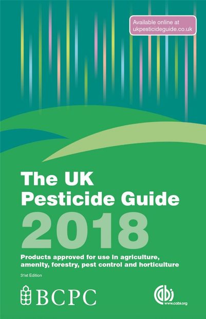 The UK Pesticide Guide 2018 | NHBS Academic & Professional Books